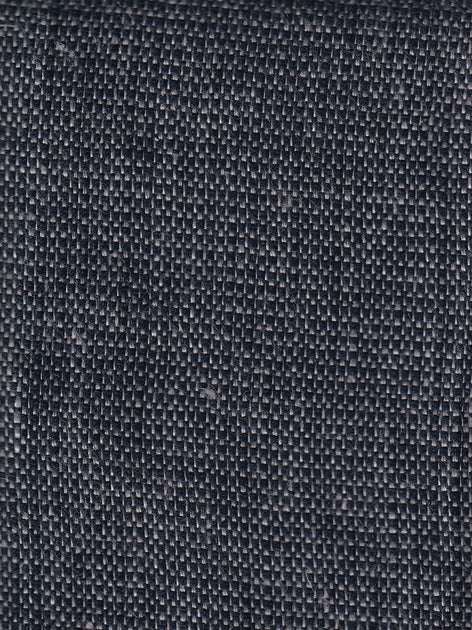 tissu toile de lin pinpoint gris espadon – hollington